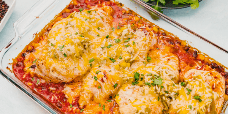 Easy Santa Fe Baked Chicken Recipe