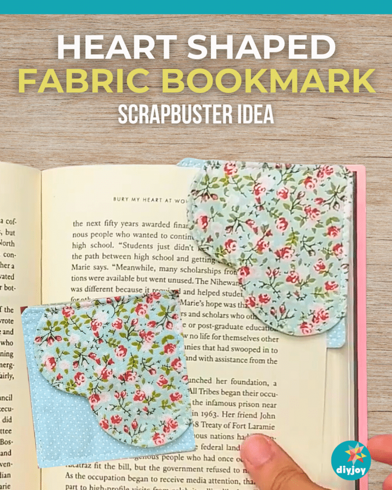 DIY Heart-Shaped Bookmark