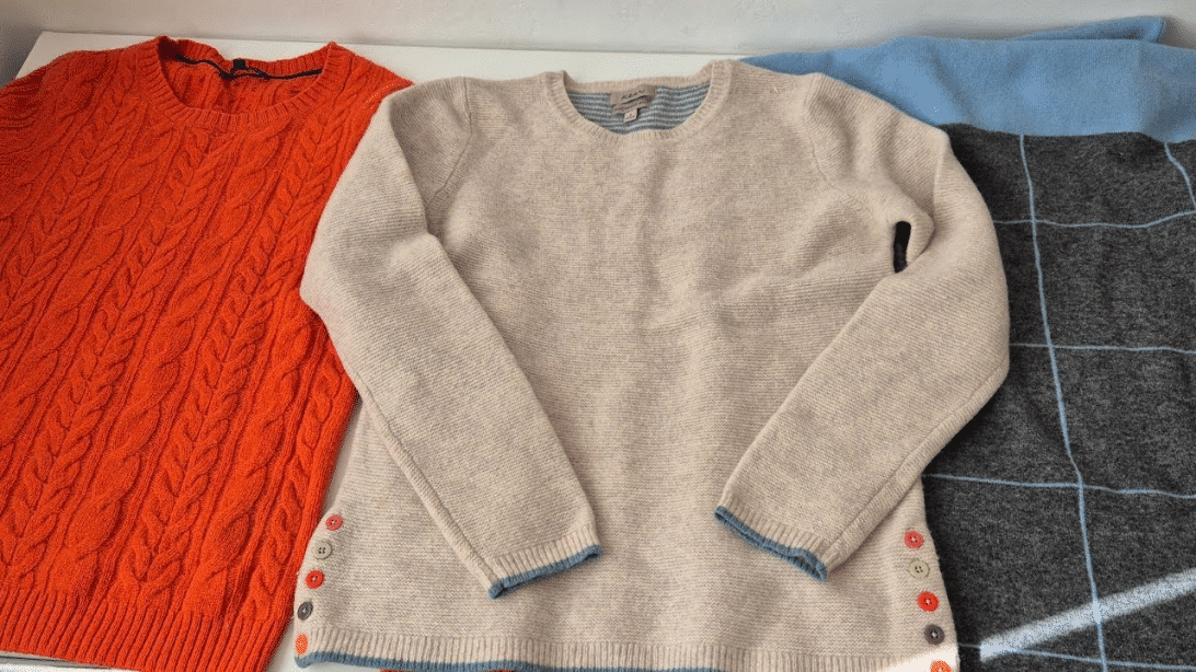 How To Turn Sweaters Into Cardigans - DIY Joy