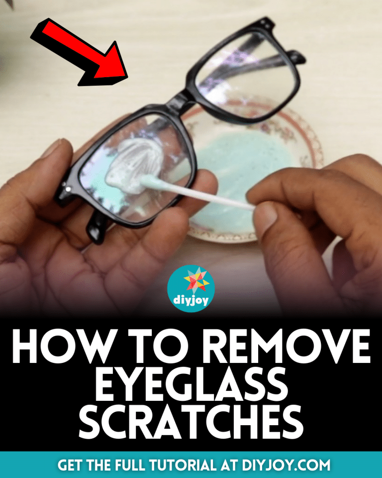 How to Remove Eyeglass Scratches - DIY Joy