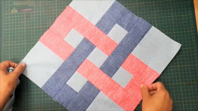 Knot Celtic Quilt Block - DIY Joy