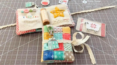 Needle Book With Pockets Tutorial - DIY Joy