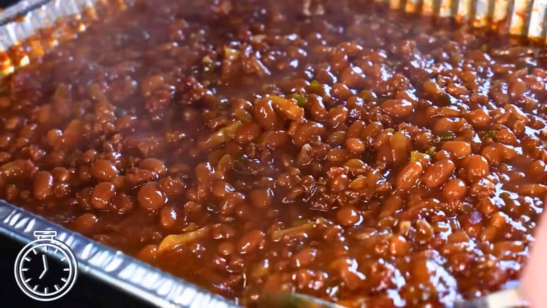 Pit Style BBQ Baked Beans - DIY Joy