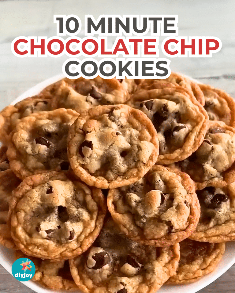 10-Minute Mini Chocolate Chip Cookies