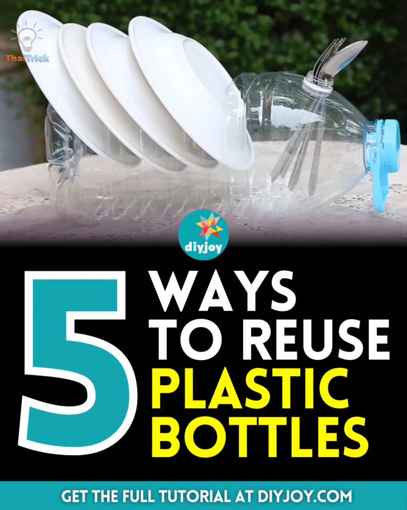 5 Ways to Reuse Plastic Bottles - DIY Joy