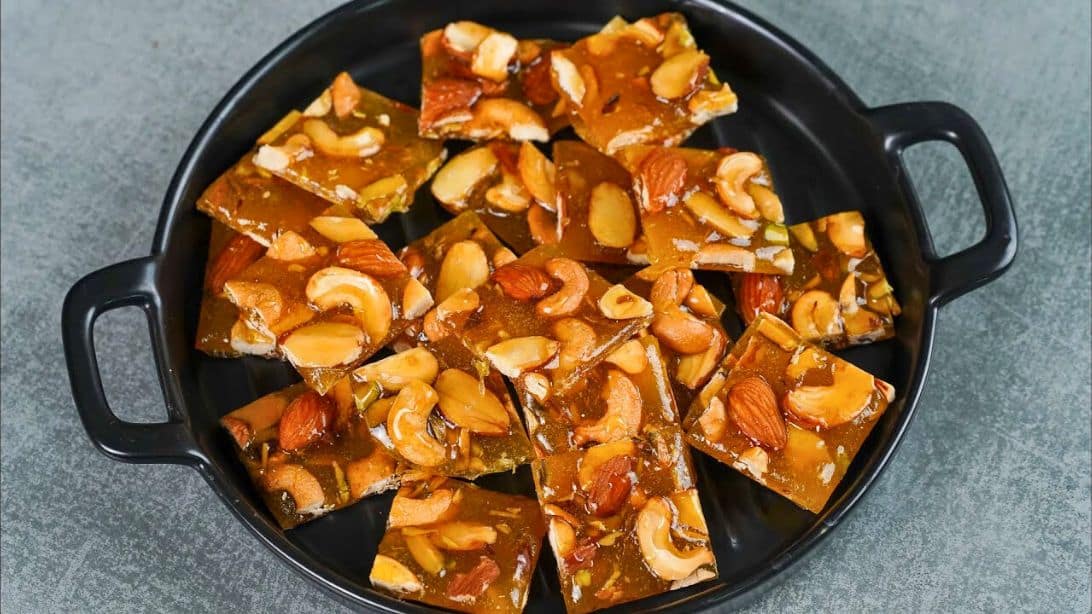 Caramel Nut Bar Recipe - DIY Joy