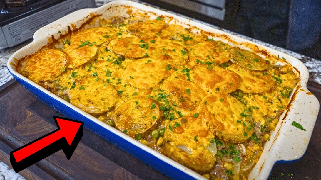 Delicious Beef & Potato Bake Recipe - DIY Joy