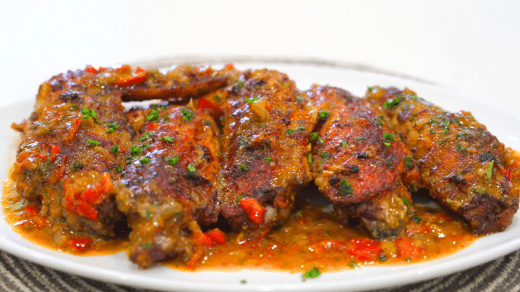 Easy Cajun Smothered Turkey Wings Recipe - DIY Joy