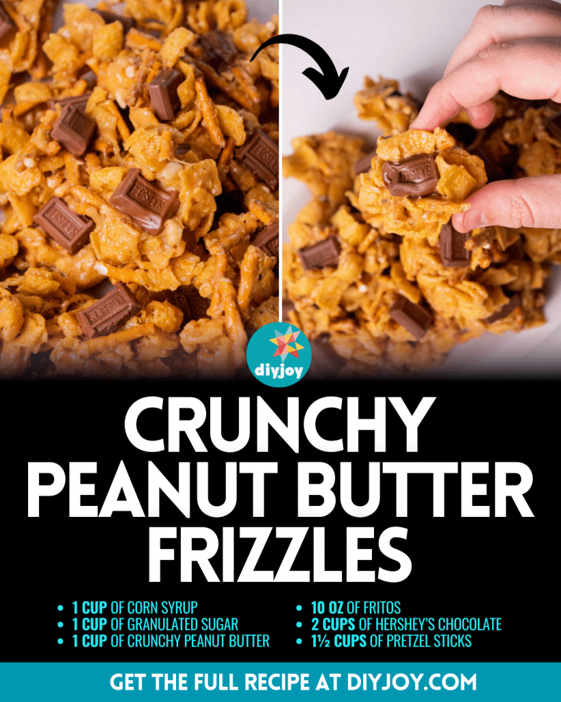 Easy Crunchy Peanut Butter Frizzles - DIY Joy