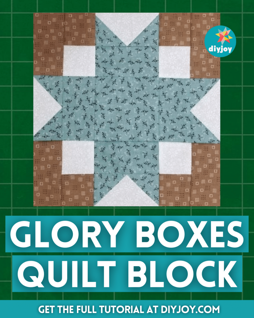 Easy Glory Boxes Quilt Block Tutorial - DIY Joy