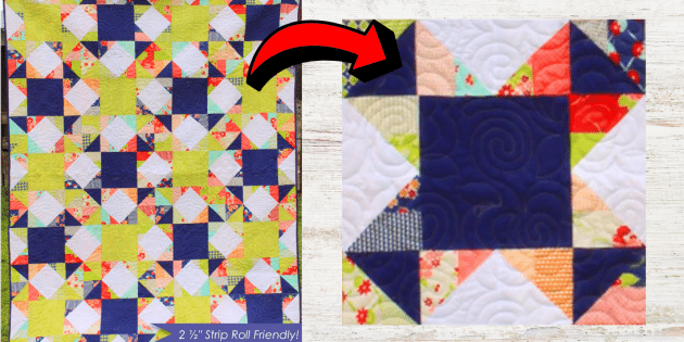 Easy Key Lime Pie Quilt Block Tutorial