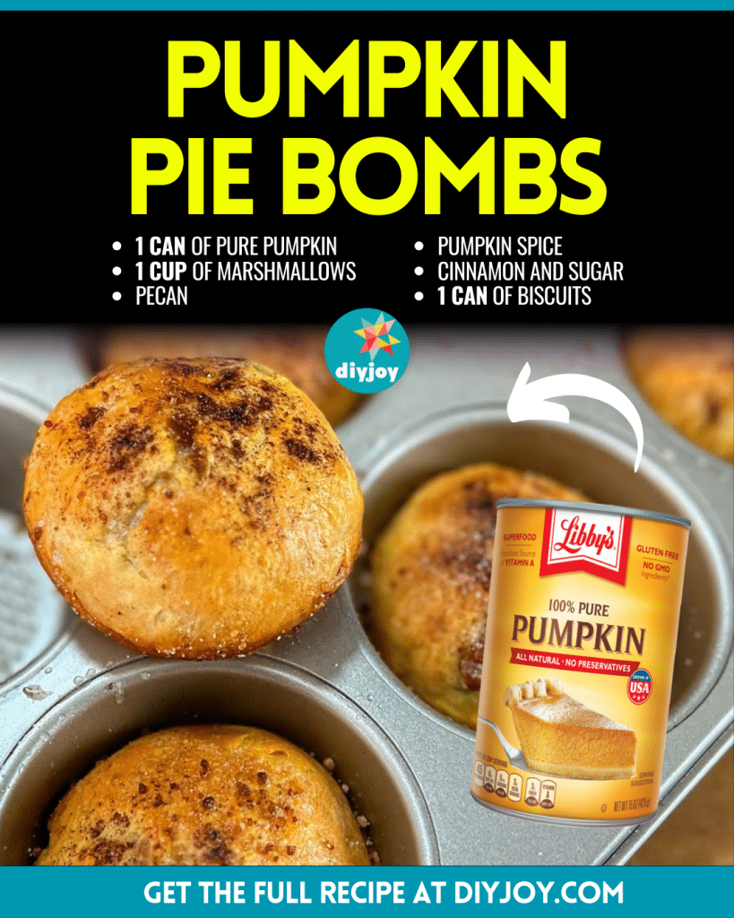Easy Pumpkin Pie Bombs Recipe - DIY Joy