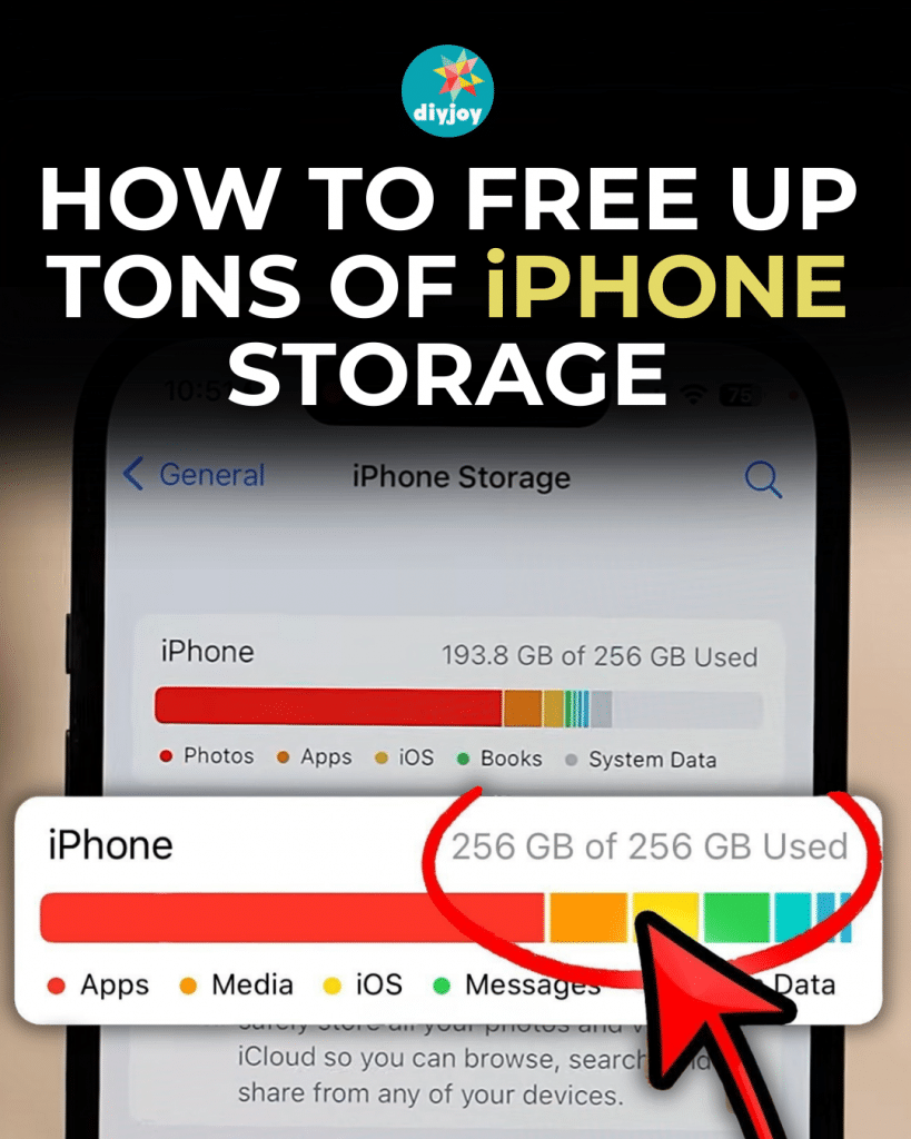 How to Free Up Tons of iPhone Storage