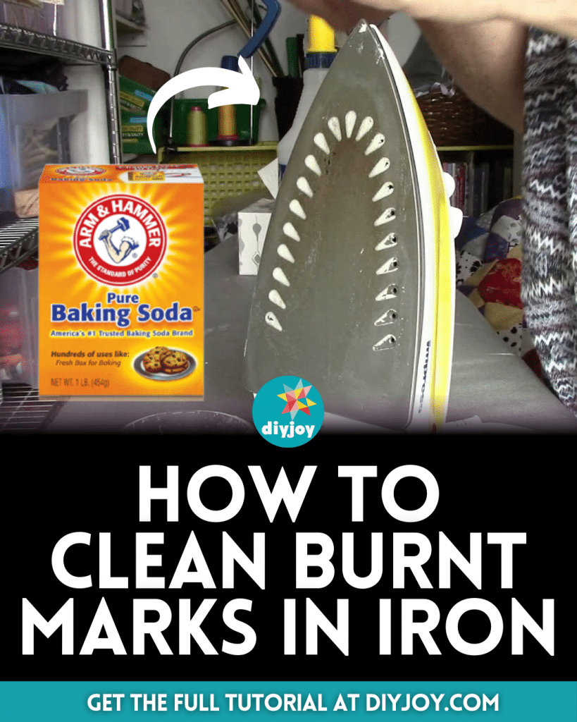 How to Clean Burnt Marks in Iron - DIY Joy