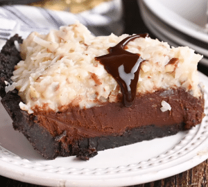 Easy No-Bake German Chocolate Pie - DIY Joy