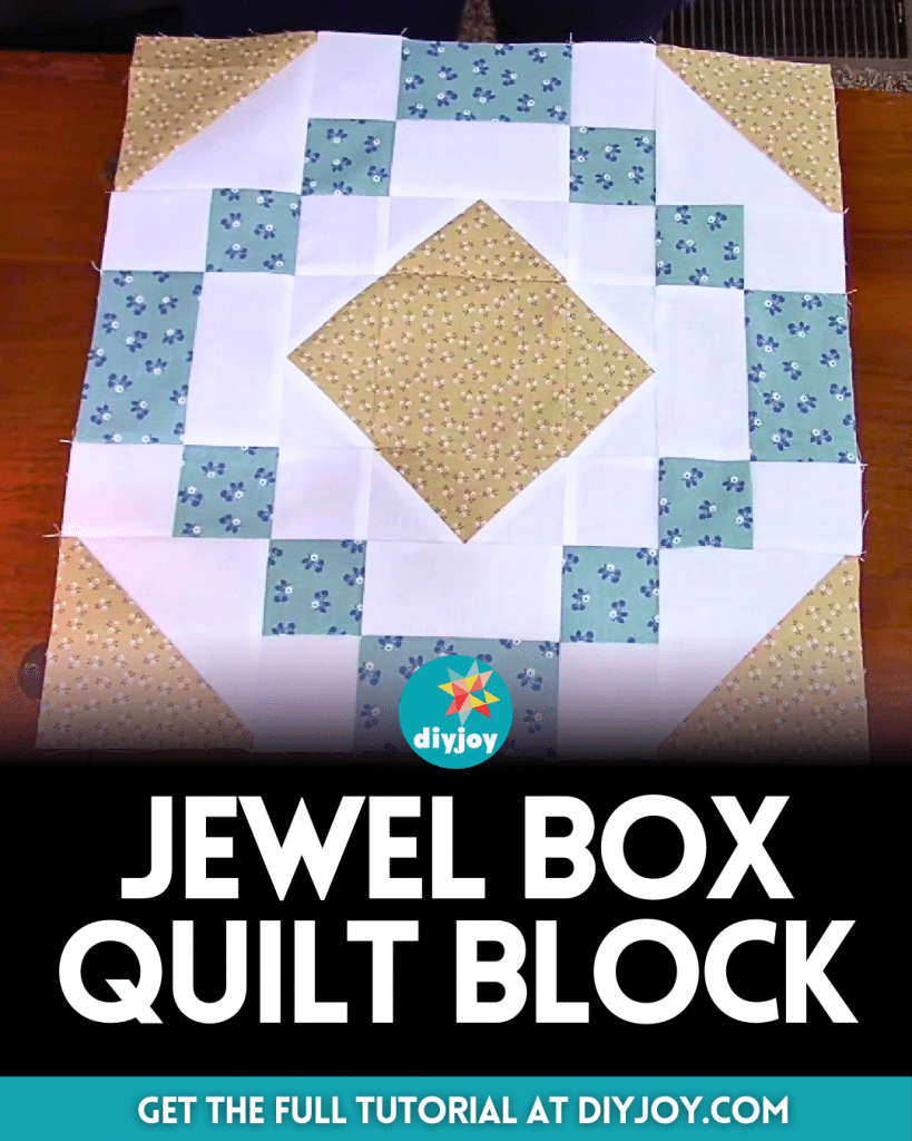 How to Make a Jewel Box Quilt Block - DIY Joy