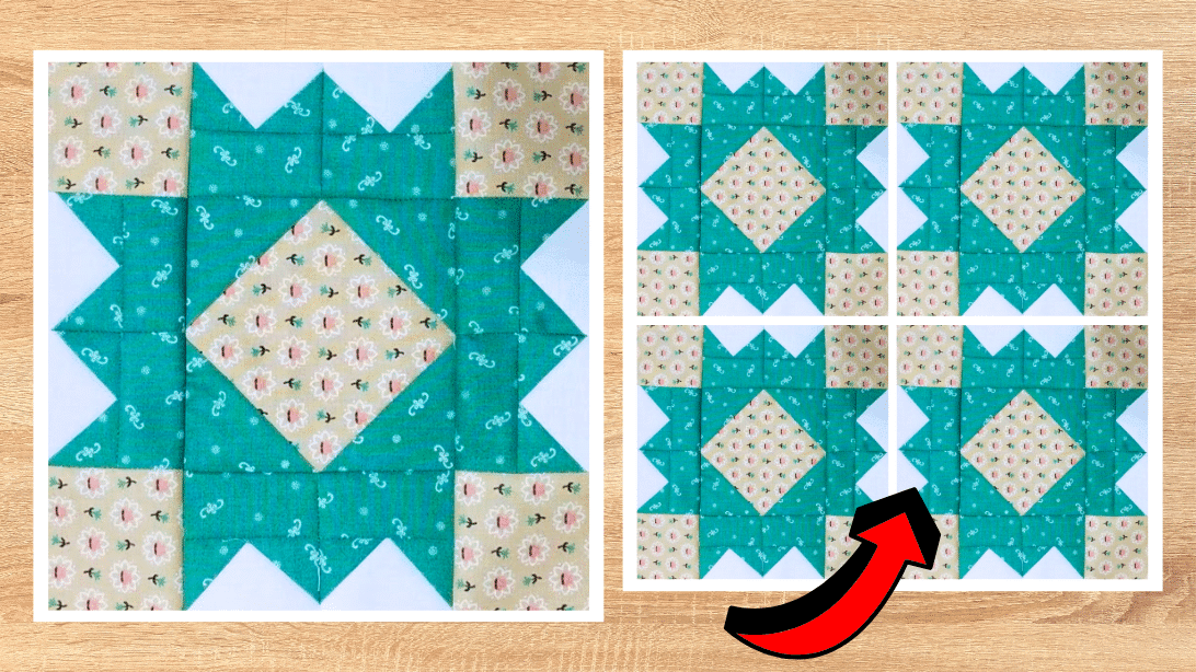 How to Make a Mountain Meadows Quilt Block - DIY Joy