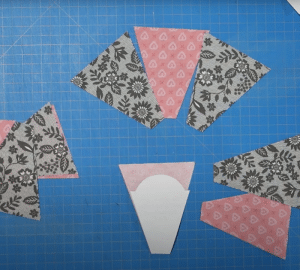 Easy 12" Flower Dresden Plate Block - DIY Joy