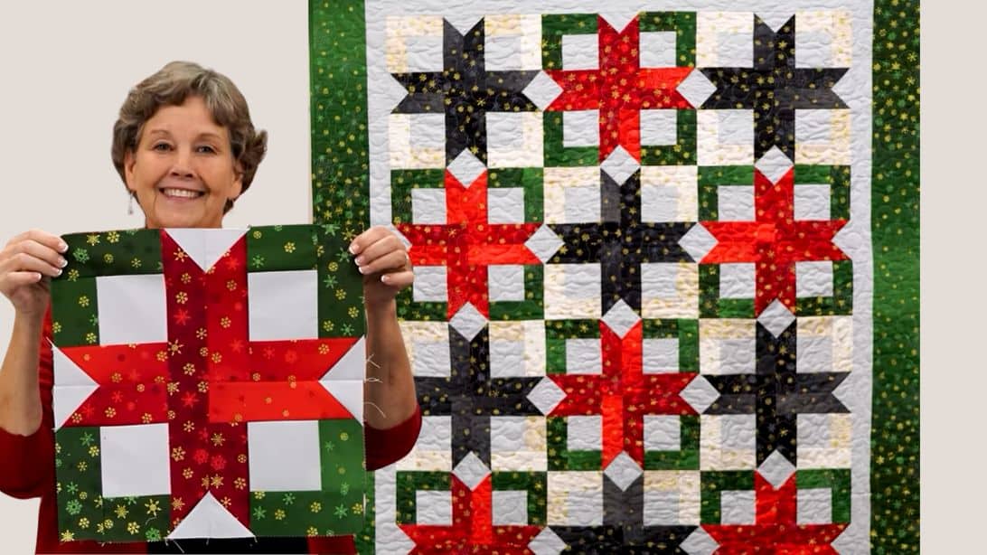 Snowball Star Quilt With Jenny Doan - DIY Joy