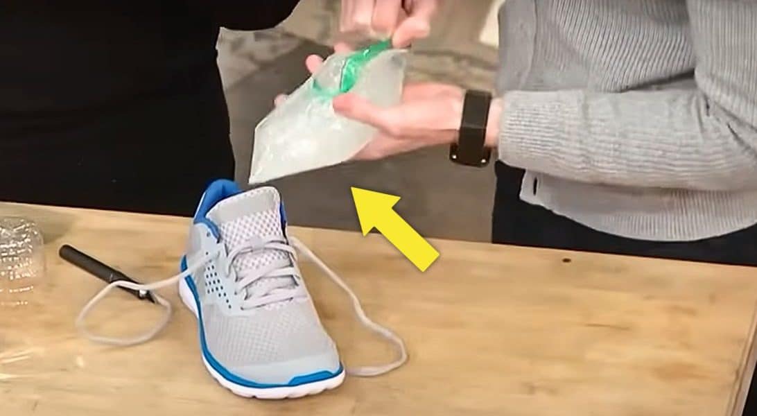 The Cool Way to Stretch Out Tight Shoes