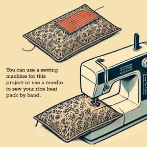 DIY Rice Heat Pack: A Simple and Soothing Sewing Project - DIY Joy