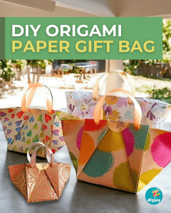 Origami Paper Bag Tutorial