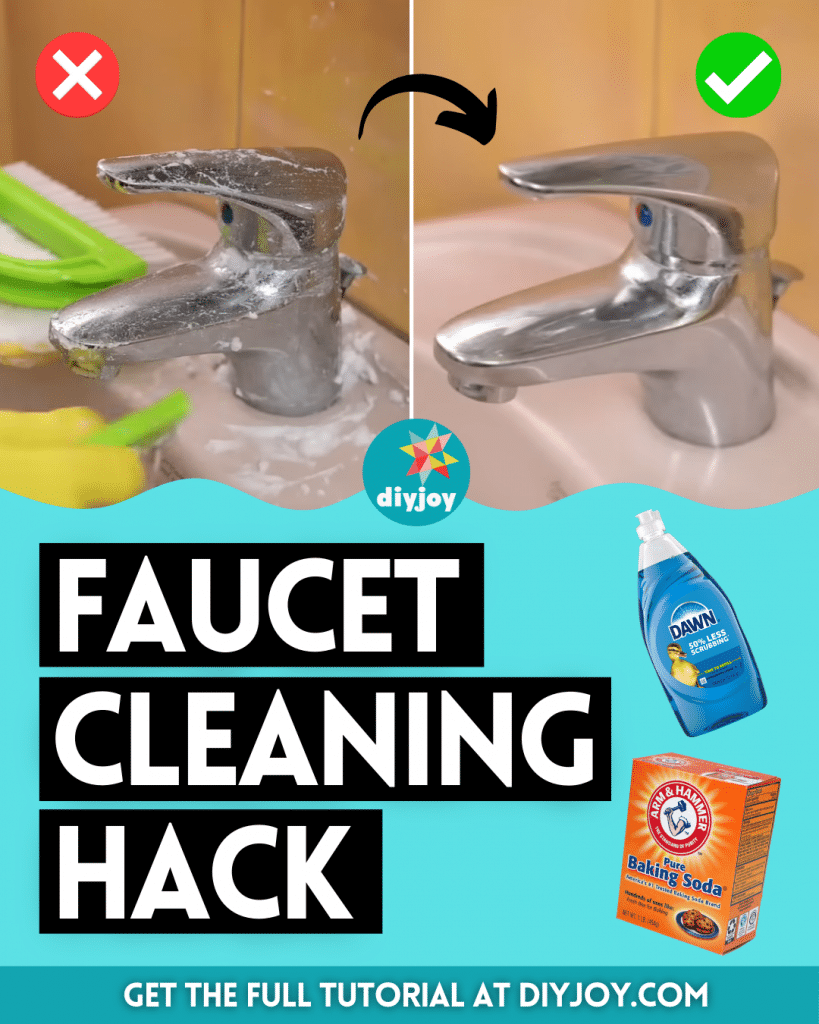 Easy Faucet Cleaning Hack for Lazy People - DIY Joy
