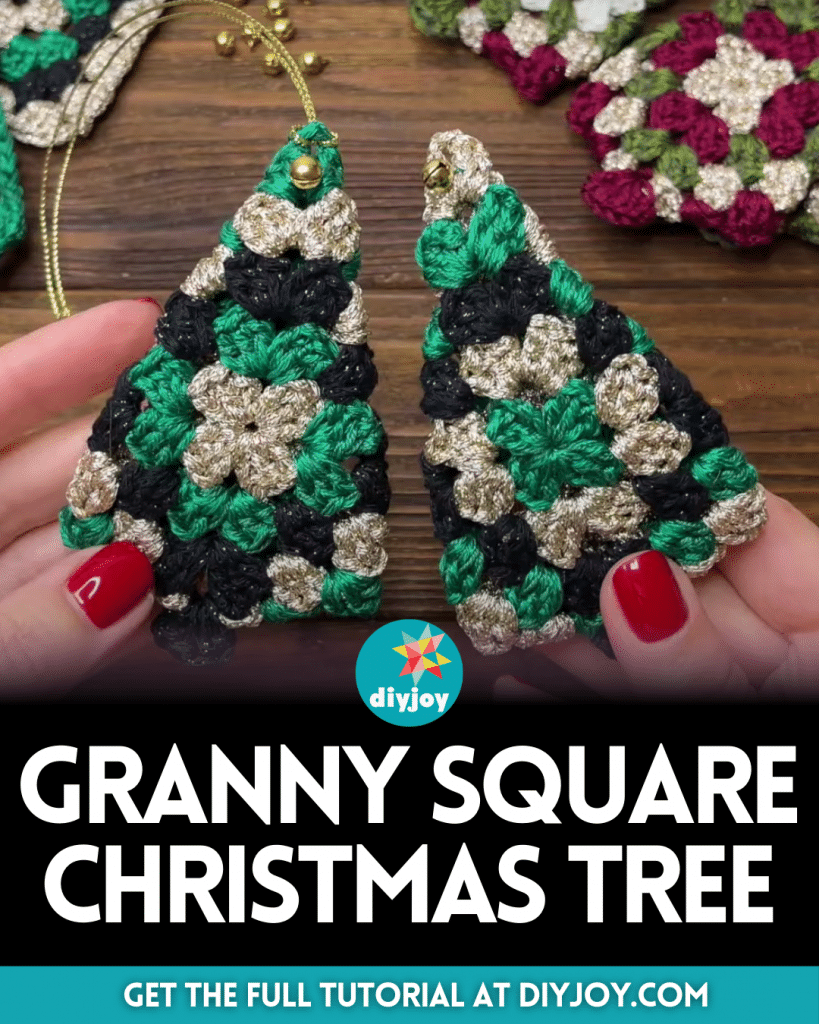 Easy Granny Square Christmas Tree - DIY Joy