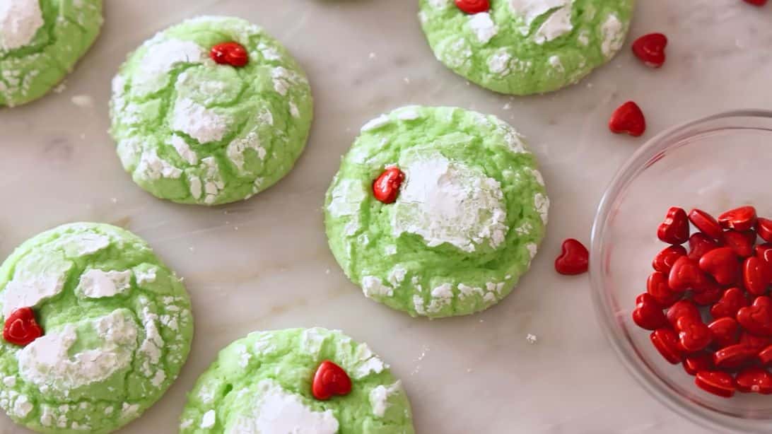 Easy Grinch Cookies Recipe - DIY Joy