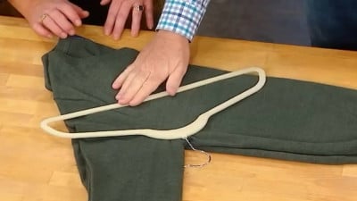 How to Hang a Sweater Without Stretching It Out - DIY Joy