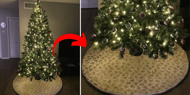 How to Make a Christmas Tree Skirt