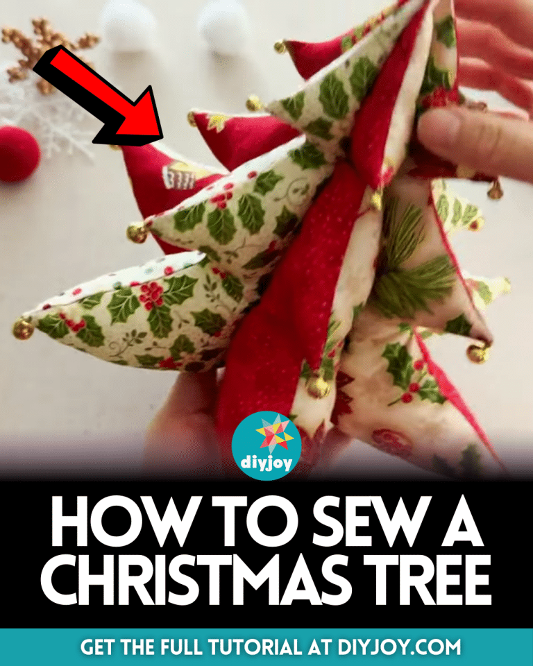 How to Sew a Christmas Tree - DIY Joy