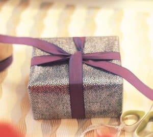 How to Tie a Ribbon Around a Box - DIY Joy