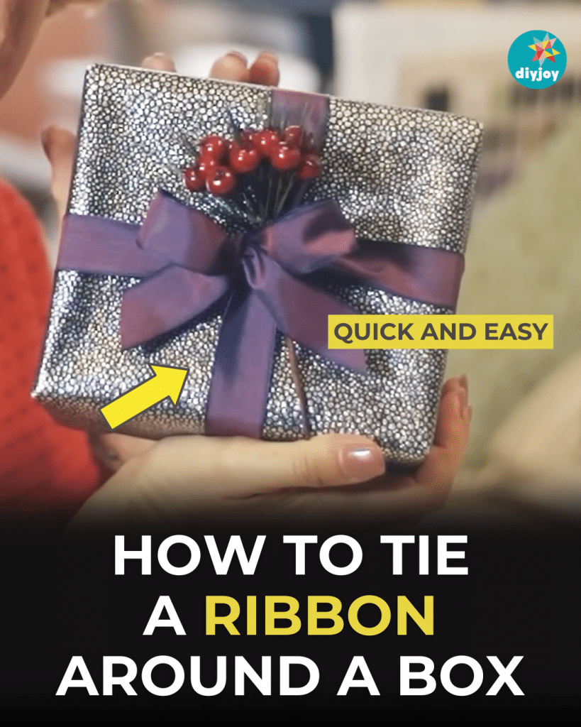 How to Tie a Ribbon Around a Box