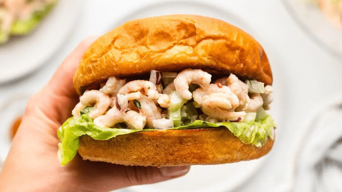 Old Bay Shrimp Salad Sandwich Recipe - DIY Joy