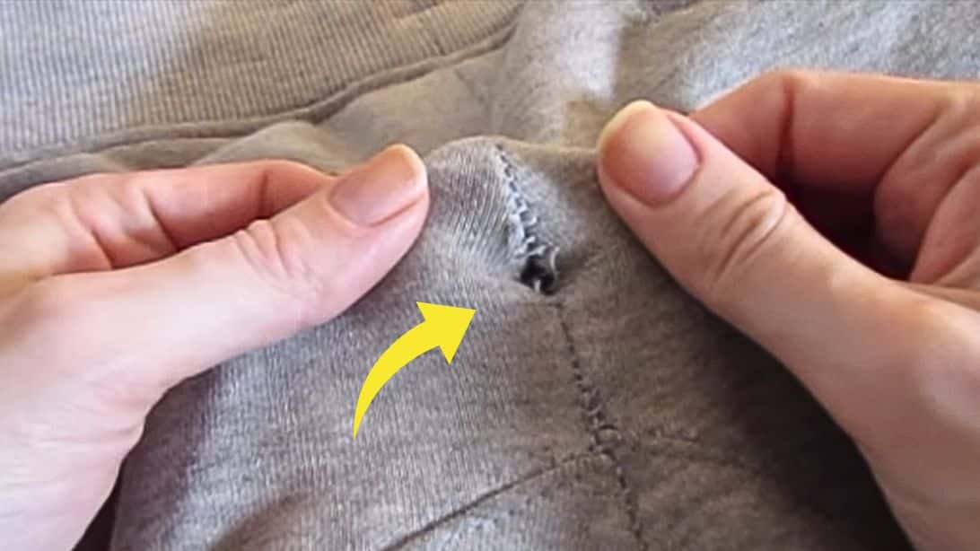 Easiest Way to Sew Holes in Clothes - DIY Joy