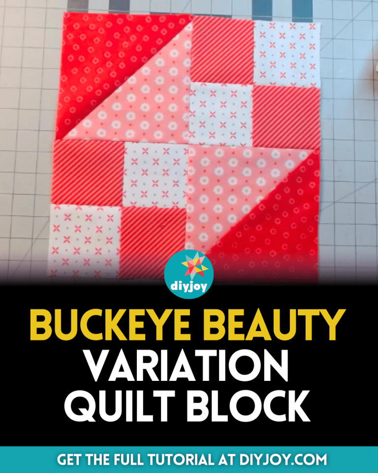 Easy Buckeye Beauty Variation Quilt Block Diy Joy 5324