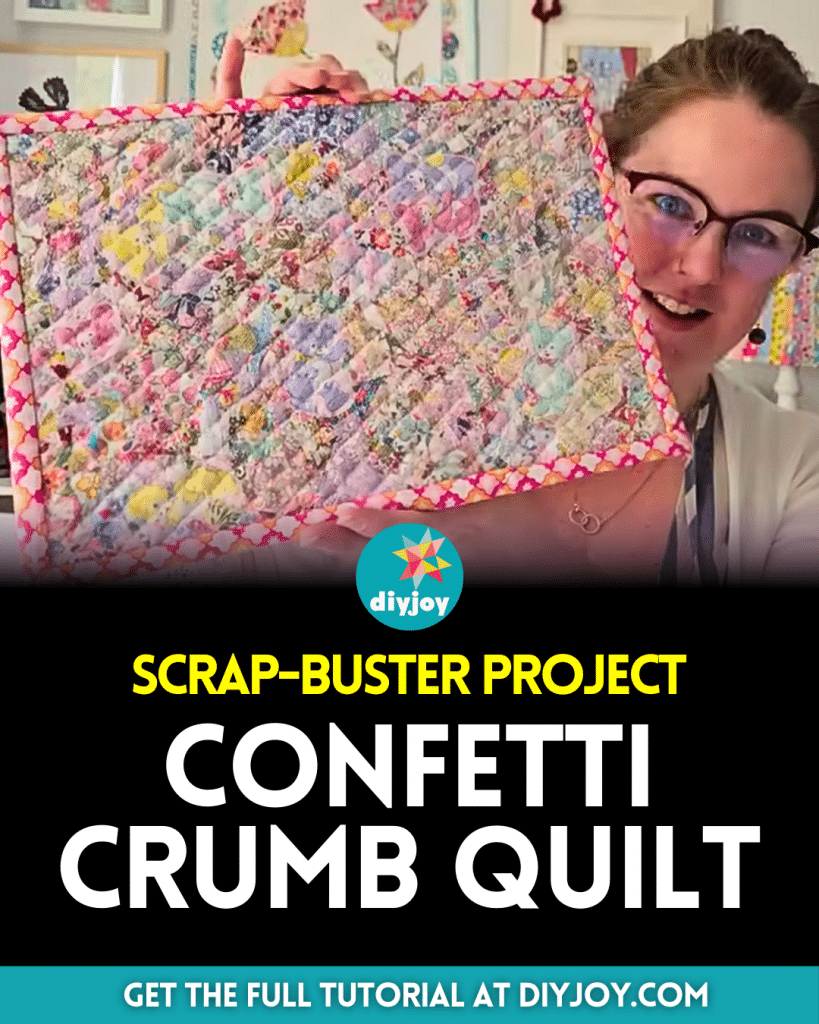 Easy Confetti Crumb Quilting Tutorial - DIY Joy