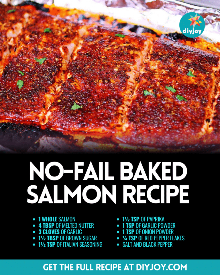 Easy No-Fail Baked Salmon Recipe - DIY Joy