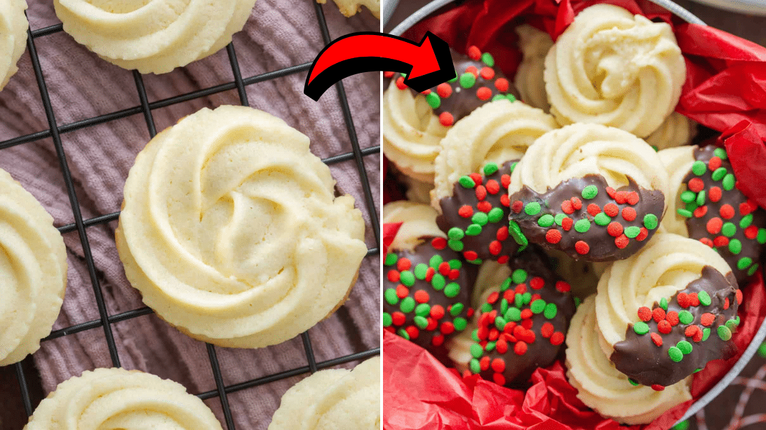 Easy Homemade Butter Cookies Recipe - DIY Joy