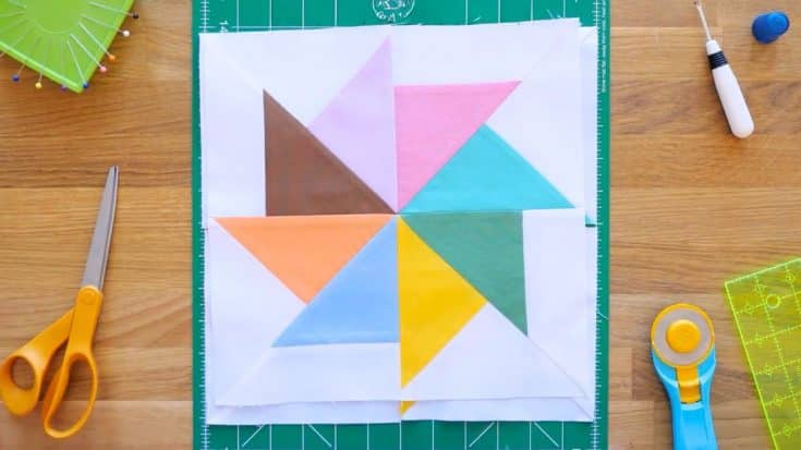 Easy Kindred Pinwheels Quilt - DIY Joy