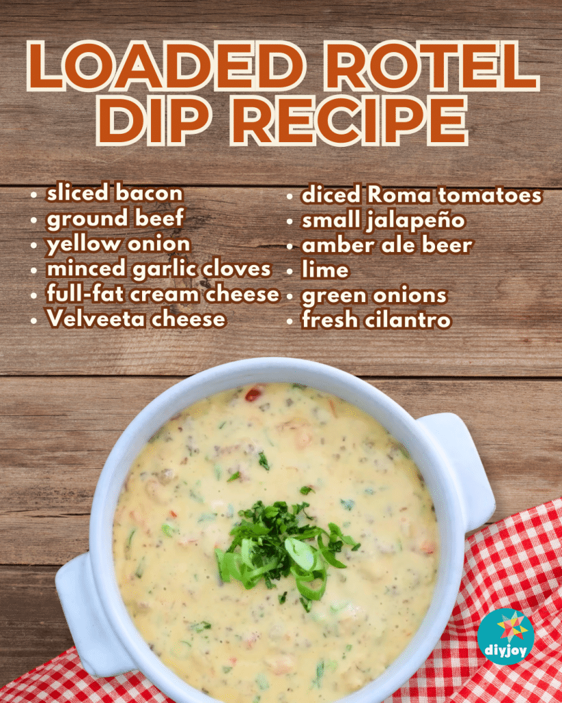 Loaded Rotel Dip Recipe