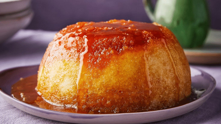 Easy Pudding Steamed Syrup Sponge Recipe - DIY Joy