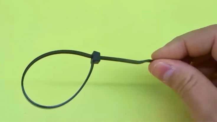 How to Undo a Zip Tie Without Cutting It - DIY Joy