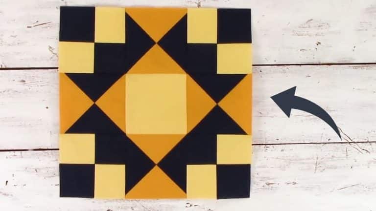 Ohio Trail Quilt Block - DIY Joy