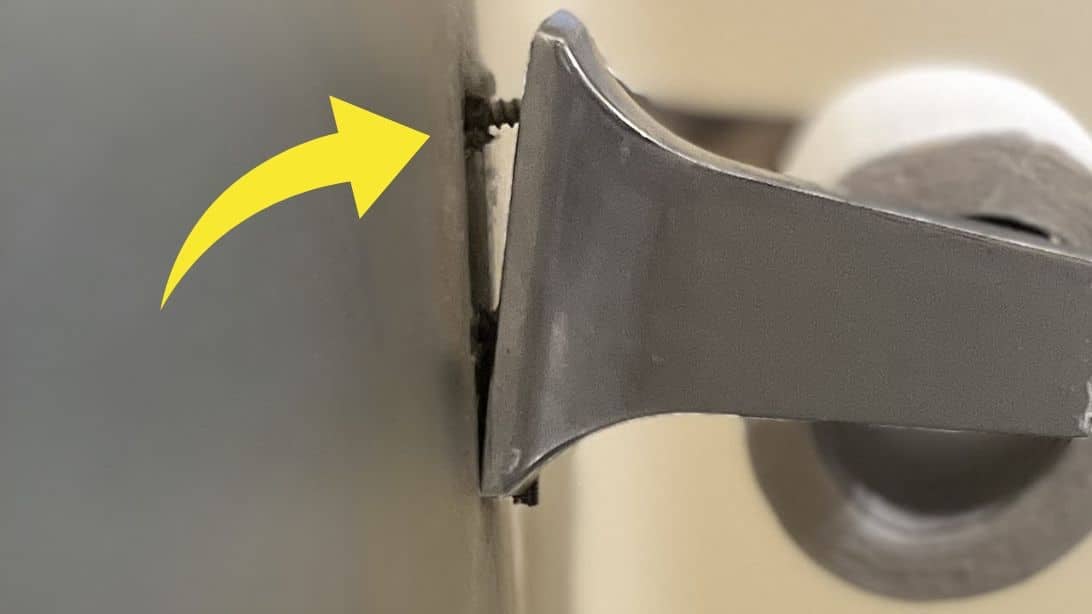 Permanent Fix For Loose Toilet Paper Holders - DIY Joy