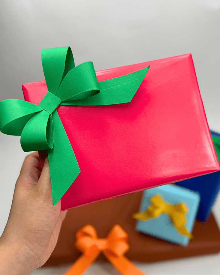 How to Make A Paper Bow | Step-by-Step Instructions - DIY Joy