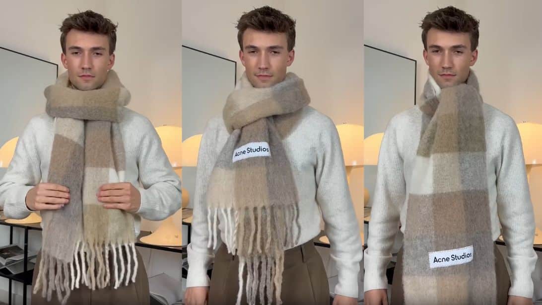 3 Ways to Perfectly Tie Your Scarf - DIY Joy