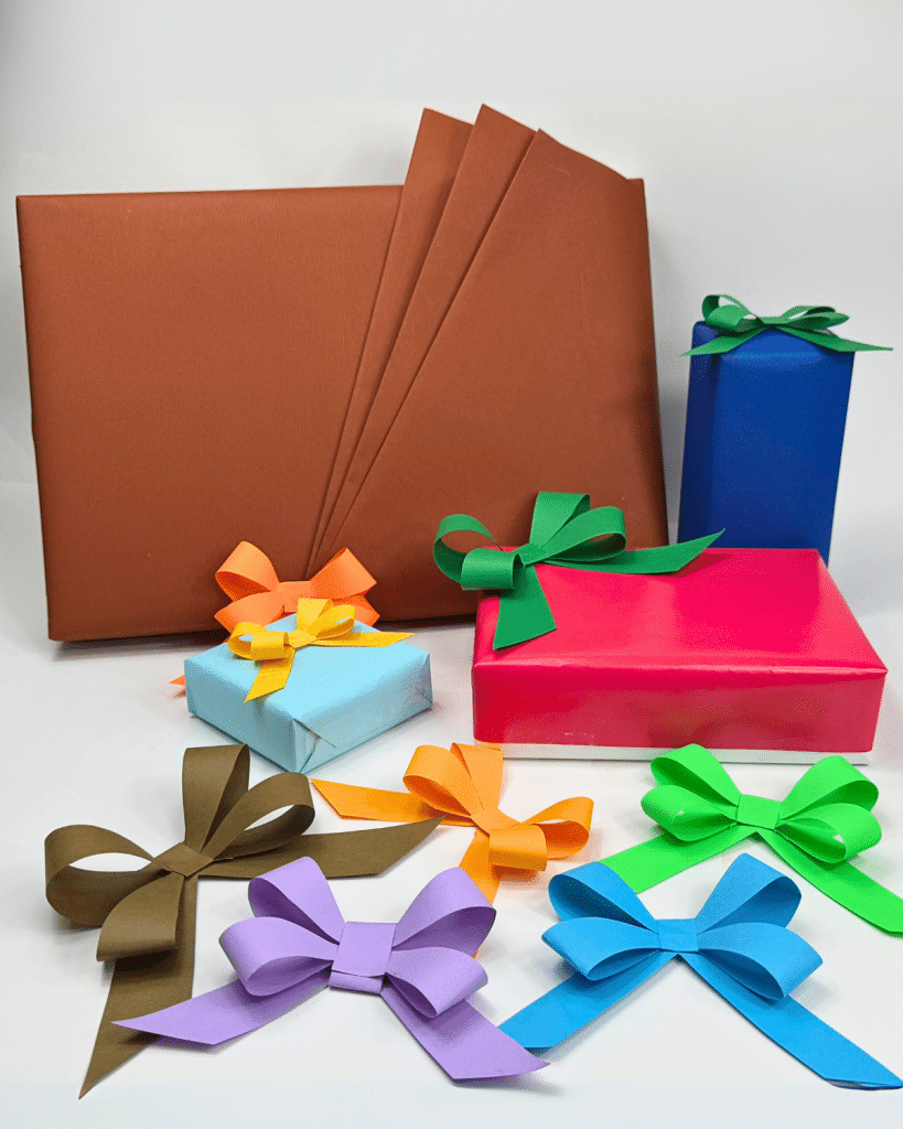 How to Make A Paper Bow | Step-by-Step Instructions - DIY Joy