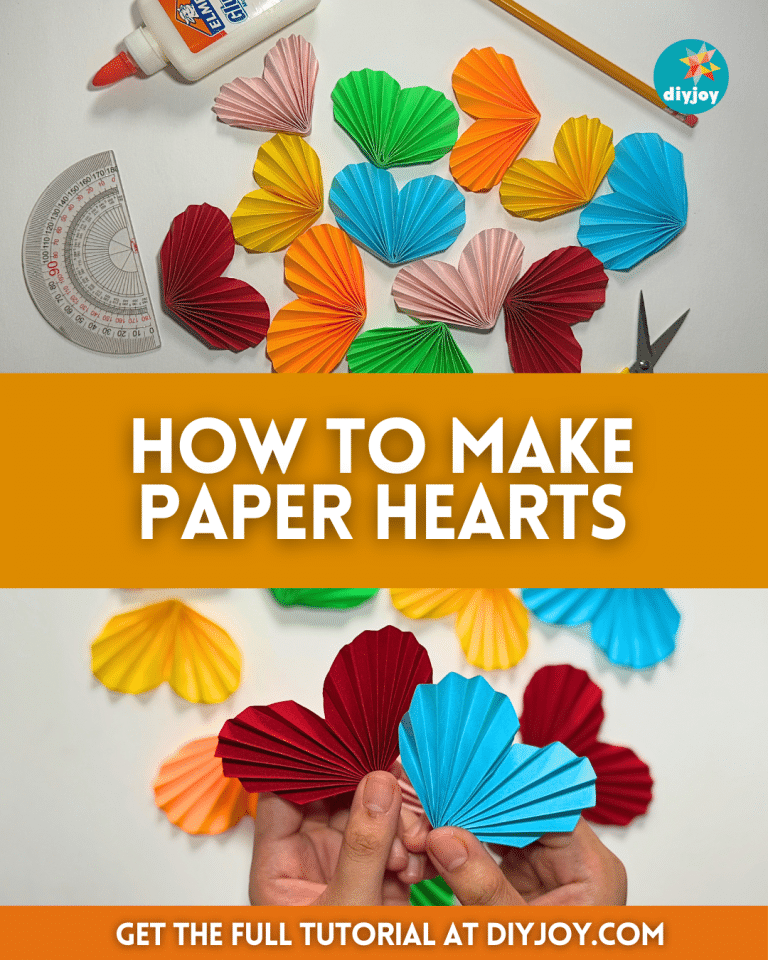 How to Make a Paper Heart | Step-by Step Tutorial | DIY Joy